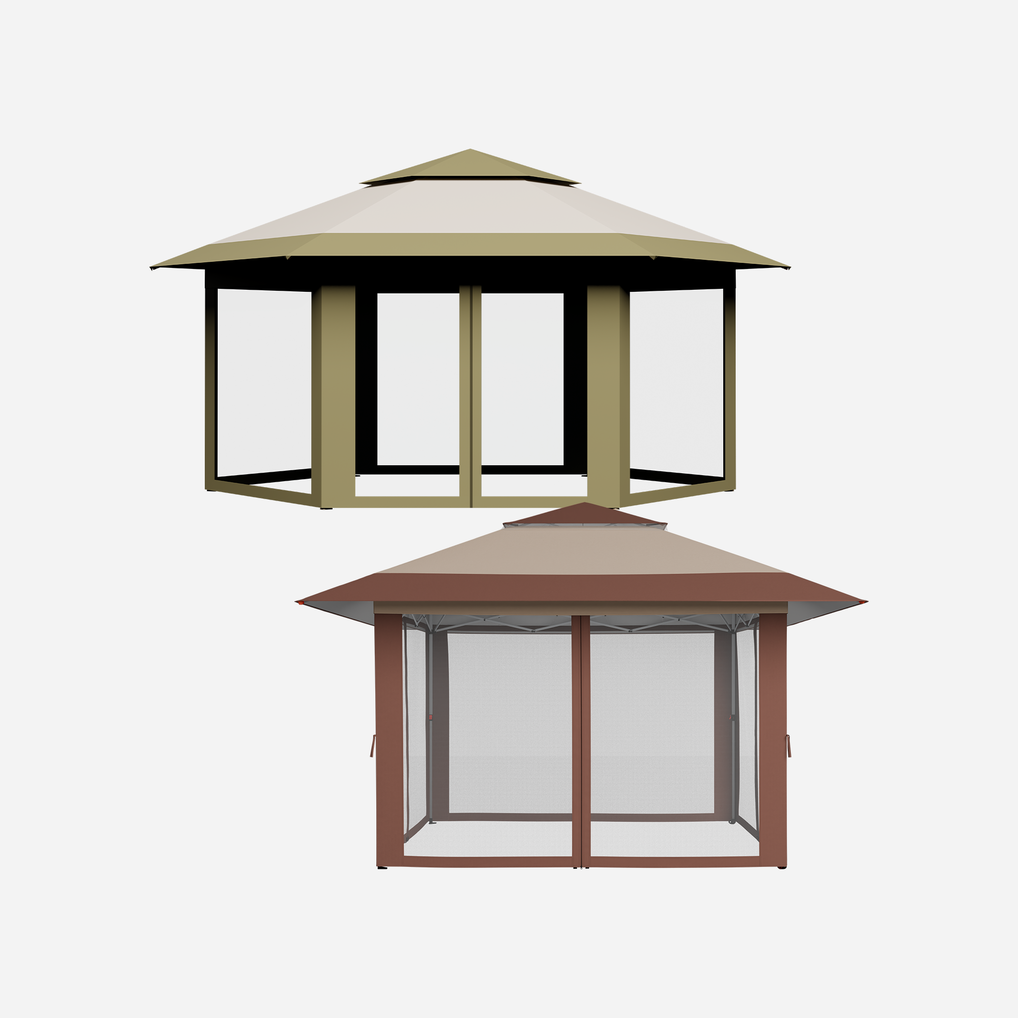 Gazebo Canopy Tents | Stylish Outdoor Shade by Crown Shades® – Crown ...