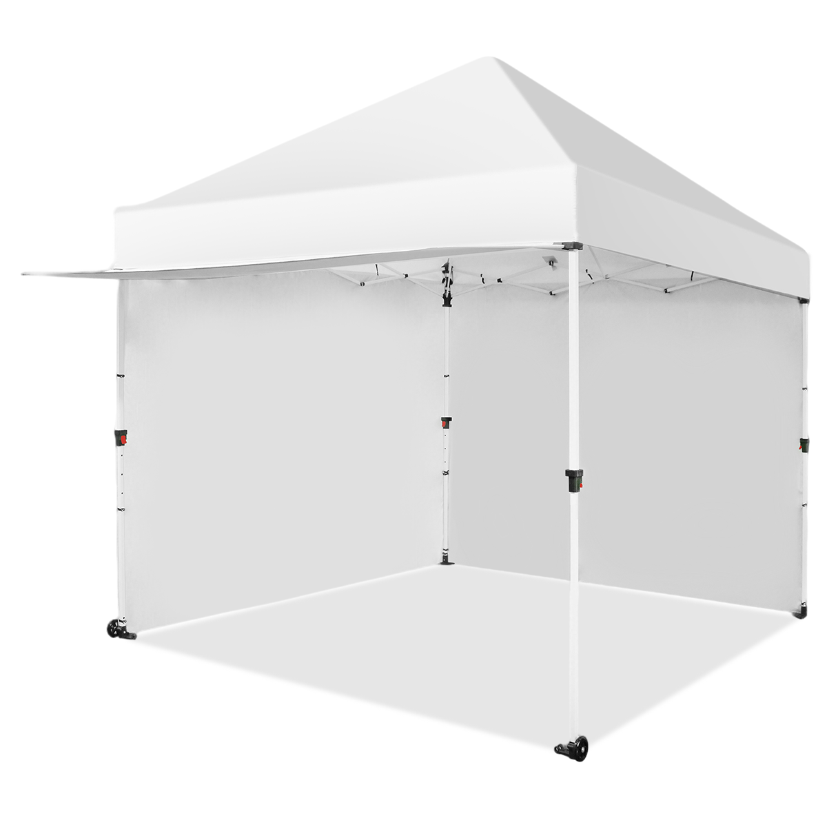 10x10 Pannello Singolo Bianco per Tenda a Caduta con Doppia Parete Lat ...