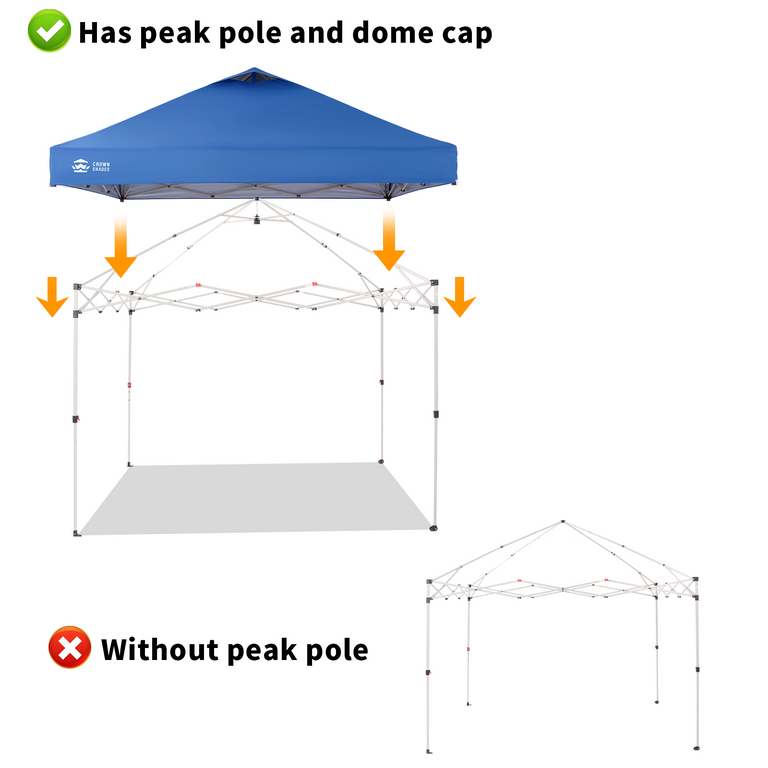 Canopy Replacement Parts | Crown Shades® Genuine Parts – Crown Shades ...