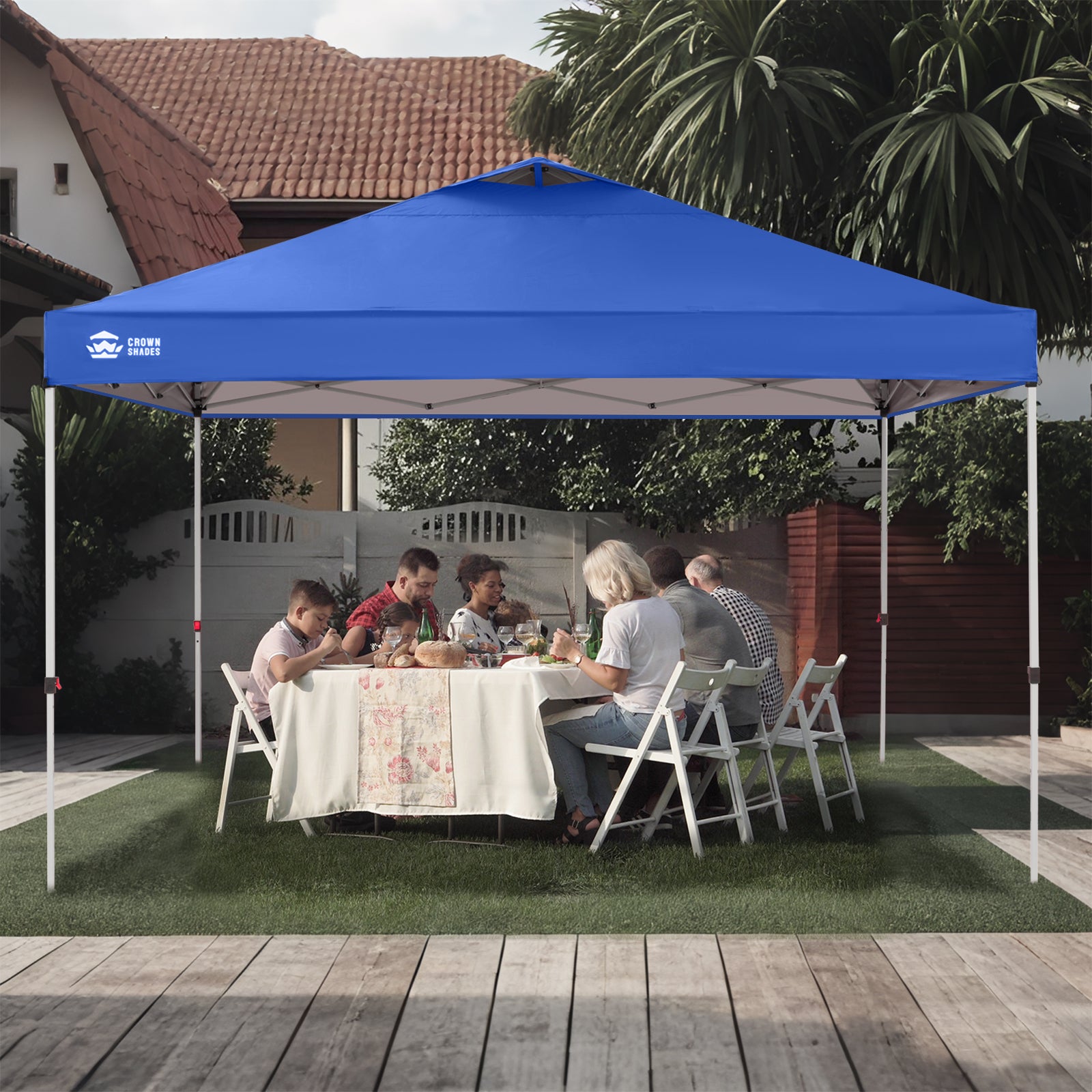 12x12 Pop Up Canopy Centerlok™ | Crown Shades® – Crown Shades - Royally ...