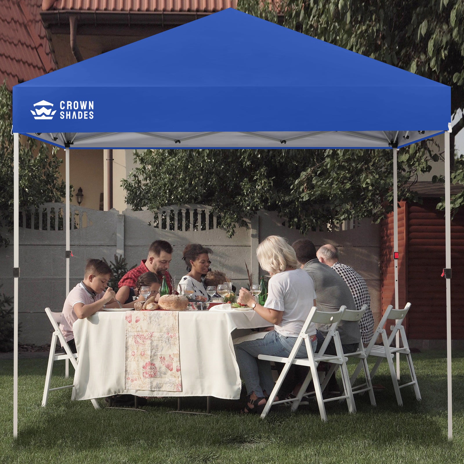 8'x8' Instant Pop-Up Canopy Tent – Grade Protection in Seconds – Crown ...
