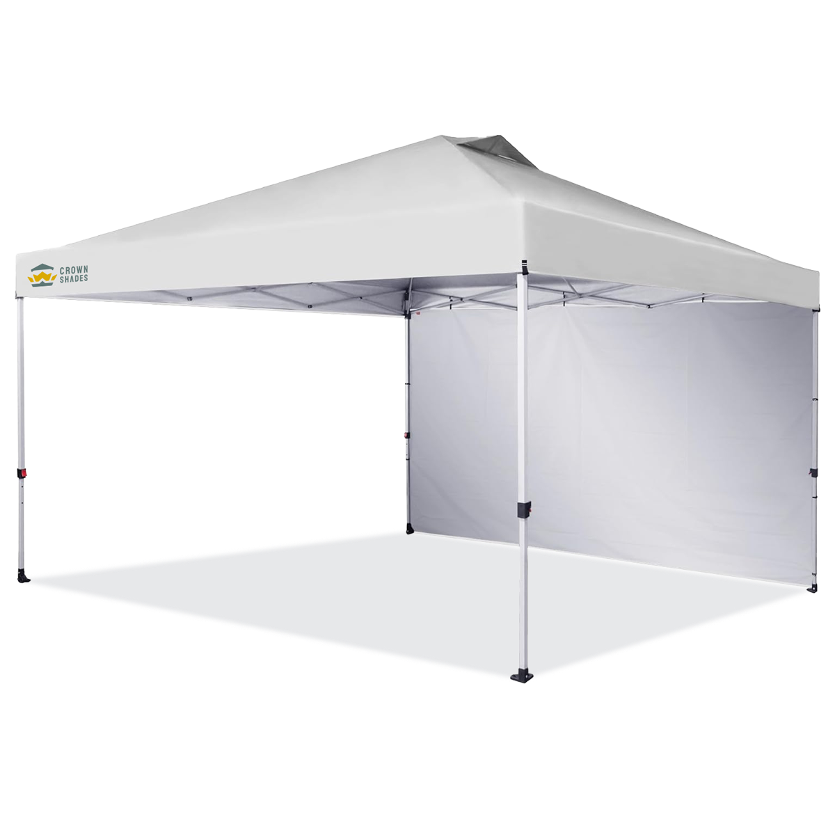 CROWN SHADES 12'x12' Pop Up Canopy with 1 Sidewall – Crown Shades ...