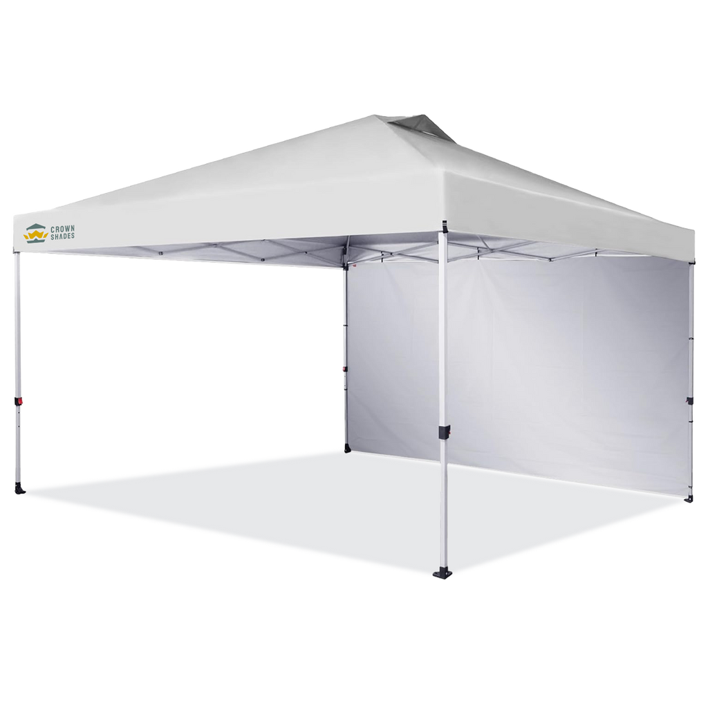 CROWN SHADES 12'x12' Pop Up Canopy with 1 Sidewall – Crown Shades ...